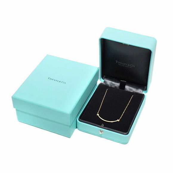 Tiffany & Co. | Jewelry | Tiffany T Smile Necklace Yellow Gold | Poshmark